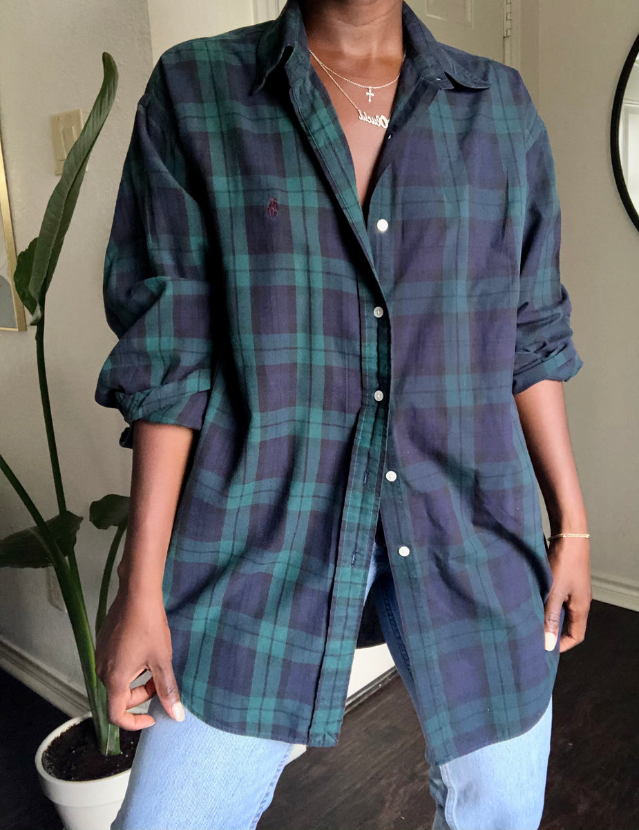 reworked vintage polo button up – OLUCHI VINTAGE