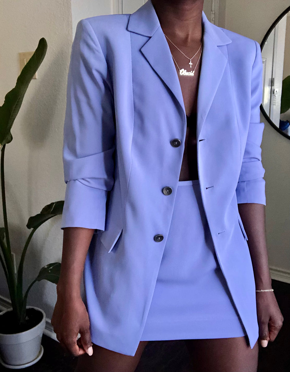 cerulean skirt suit – OLUCHI VINTAGE